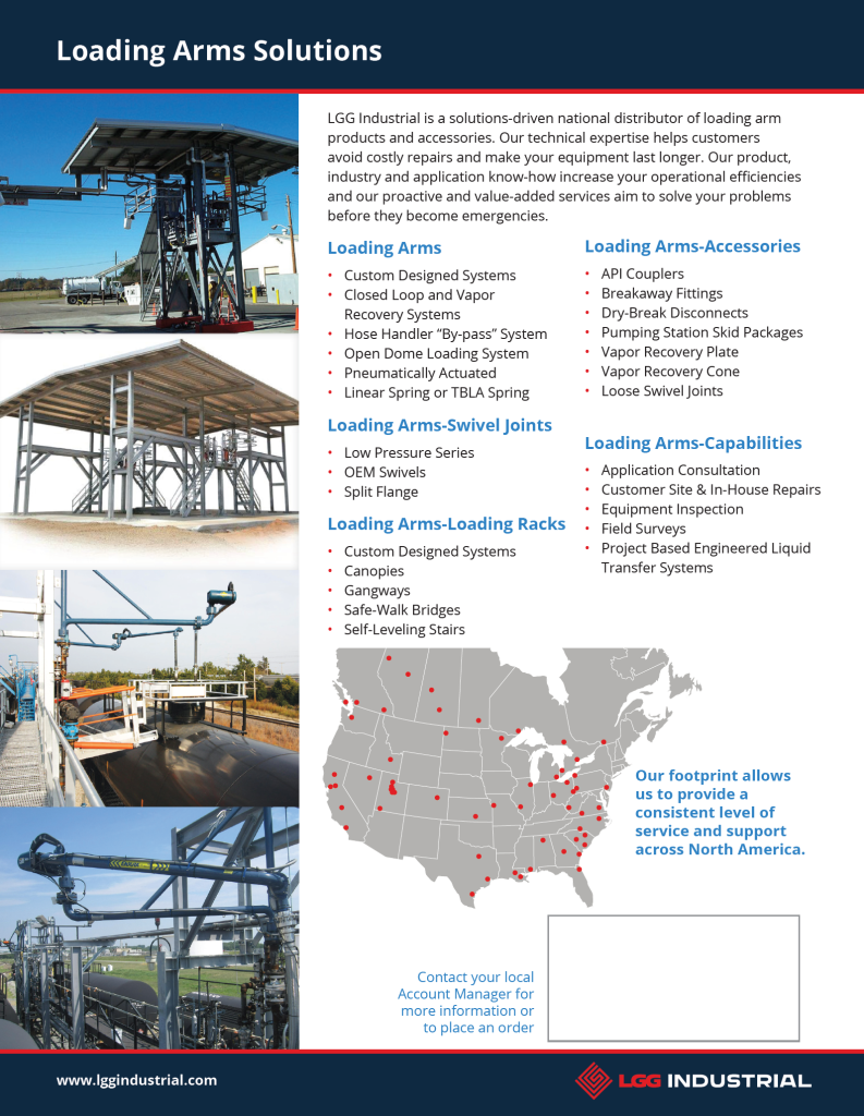 Loading Arms Line Card - LGG Industrial